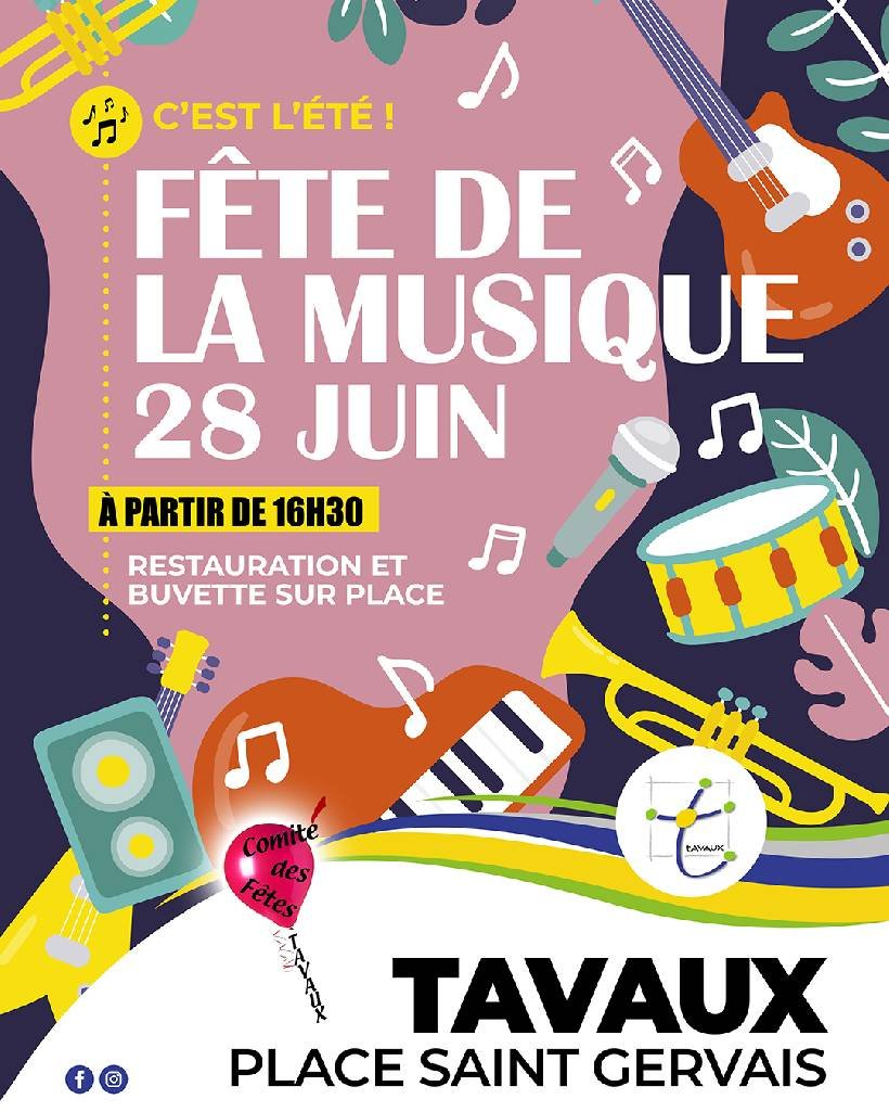 FÊTE DE LA MUSIQUE - Tavaux - (Musique / Concerts - Jura)