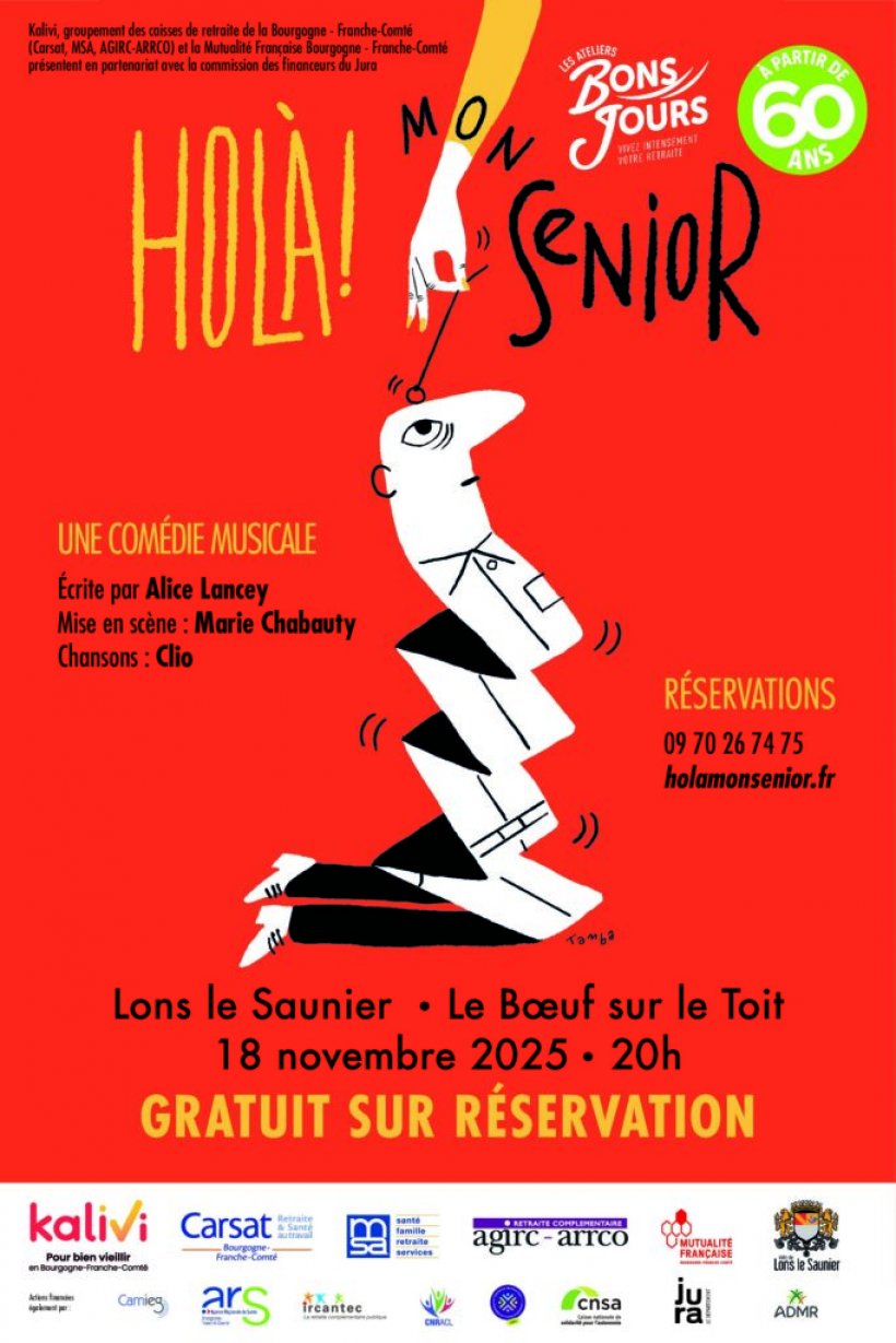 HOLÀ ! MON SENIOR - Lons-le-Saunier - Le Boeuf sur le Toit (Spectacles ...